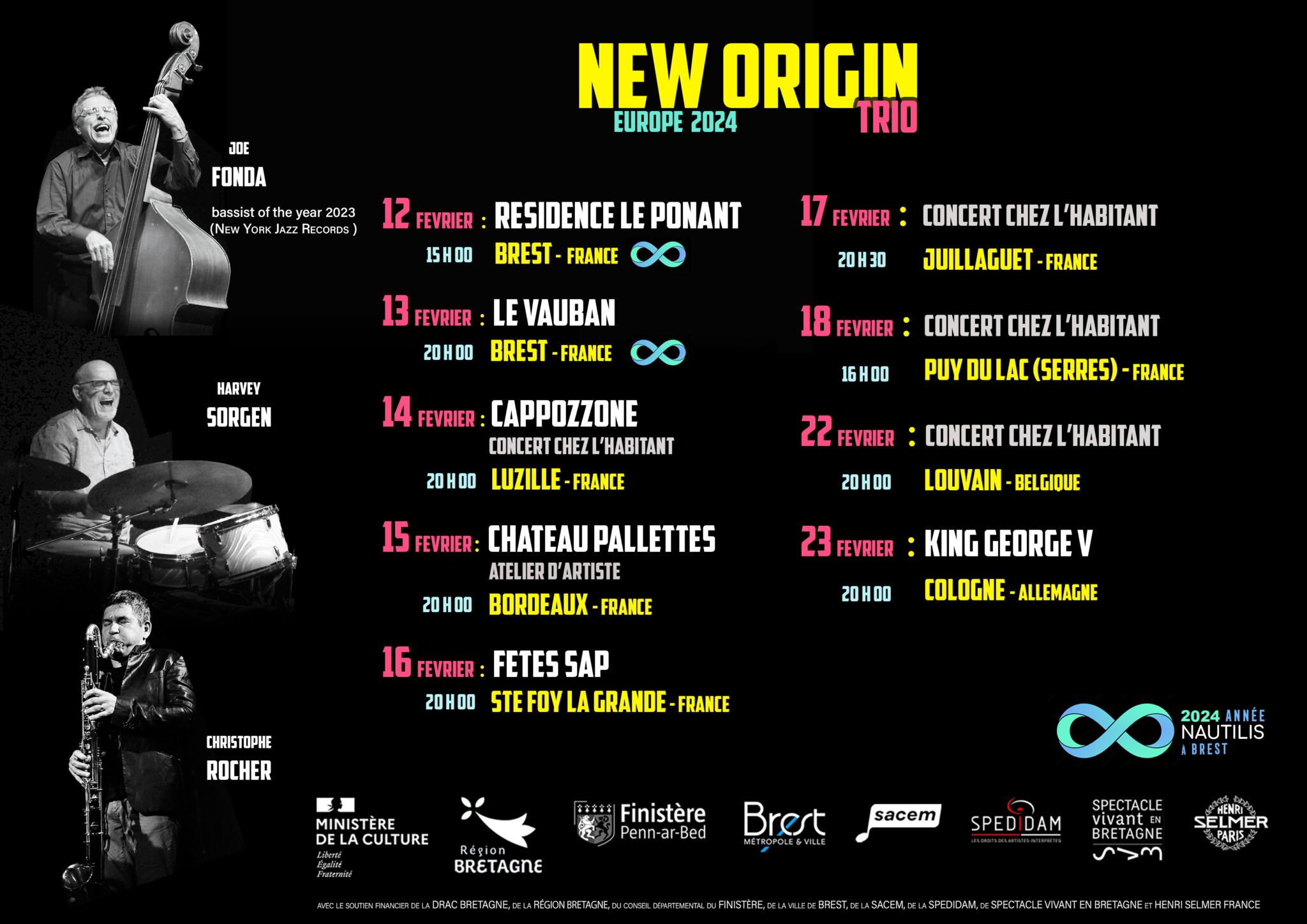 New Origin en tournée – Février 2024 – Ensemble Nautilis direction ...